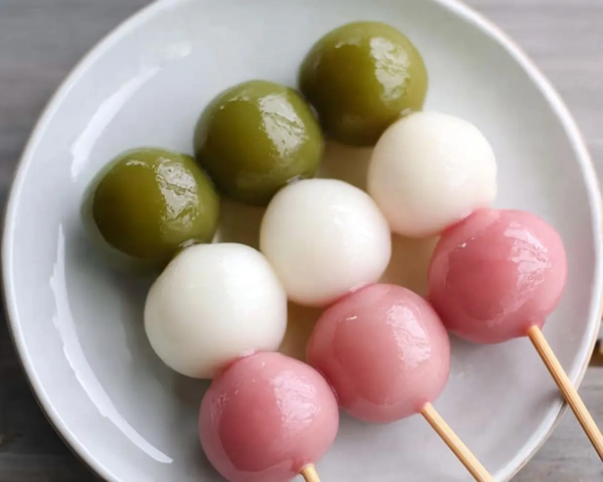 Delicious Dango Recipe: 3-Color Japanese Sweet Treat | Tasty At Home