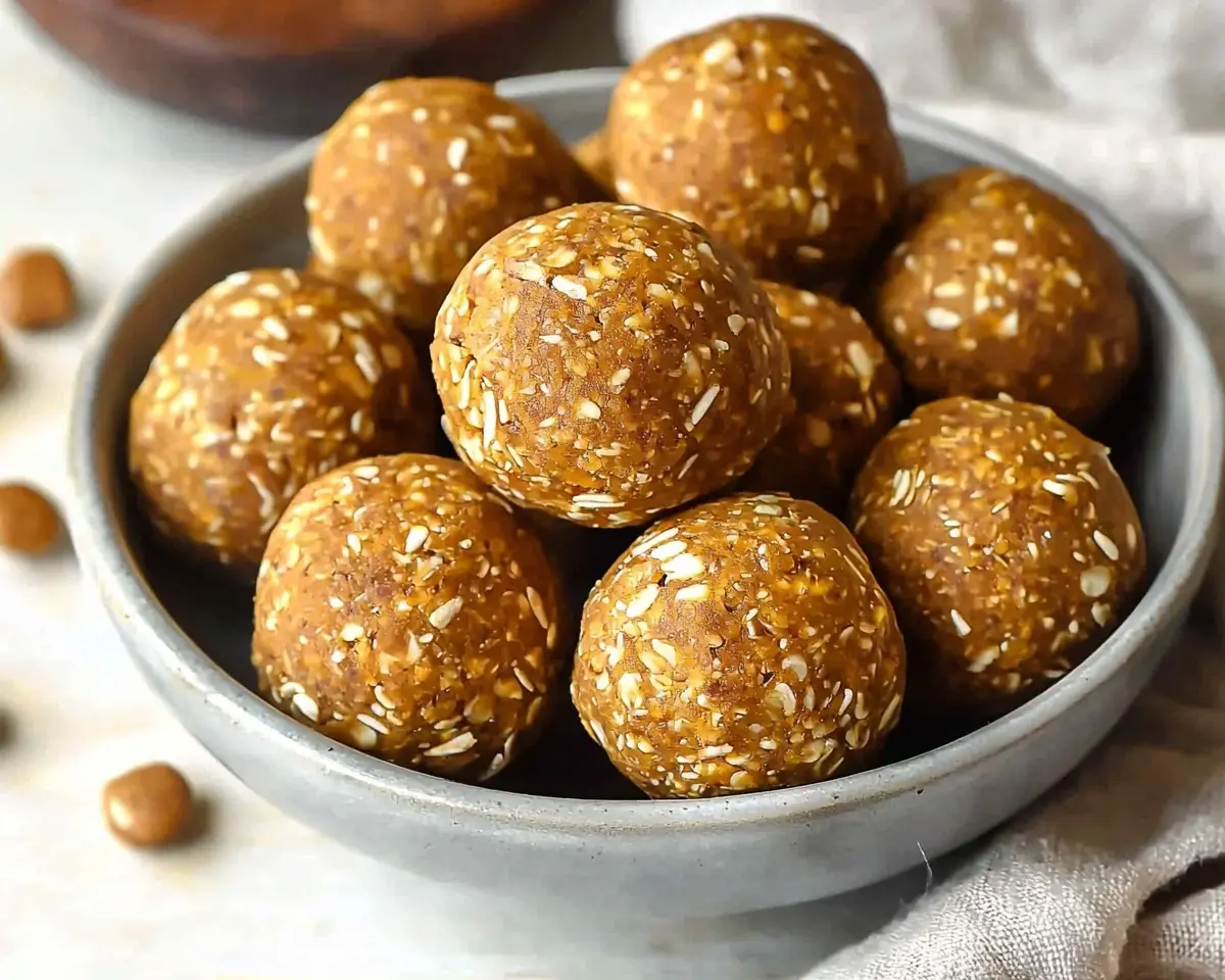 Healthy Pumpkin Protein Balls: 5-Ingredient Energy Boost | Tasty At Home