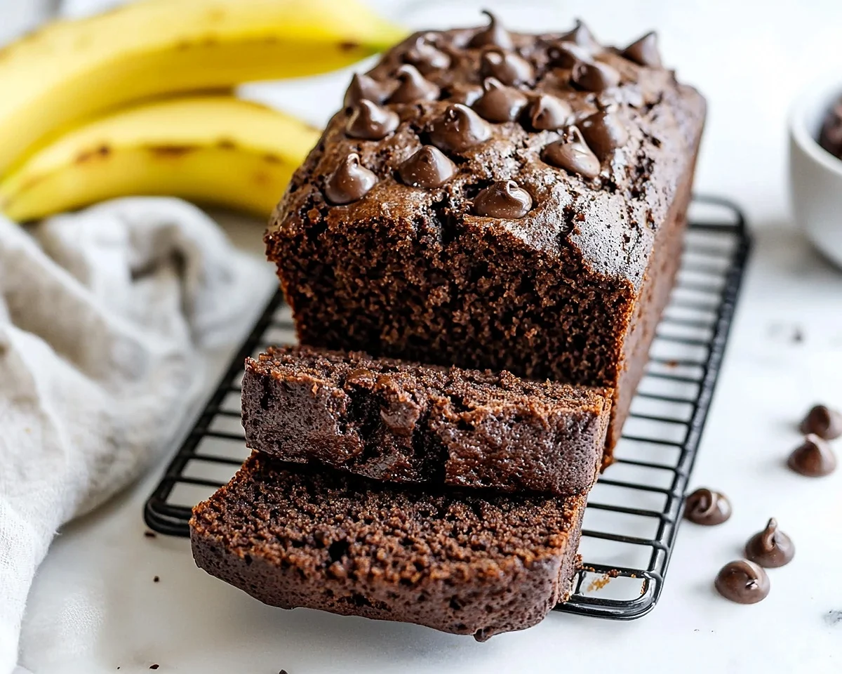 Healthy Chocolate Banana Bread: Amazing Recipe In 60 Minutes | Tasty At ...