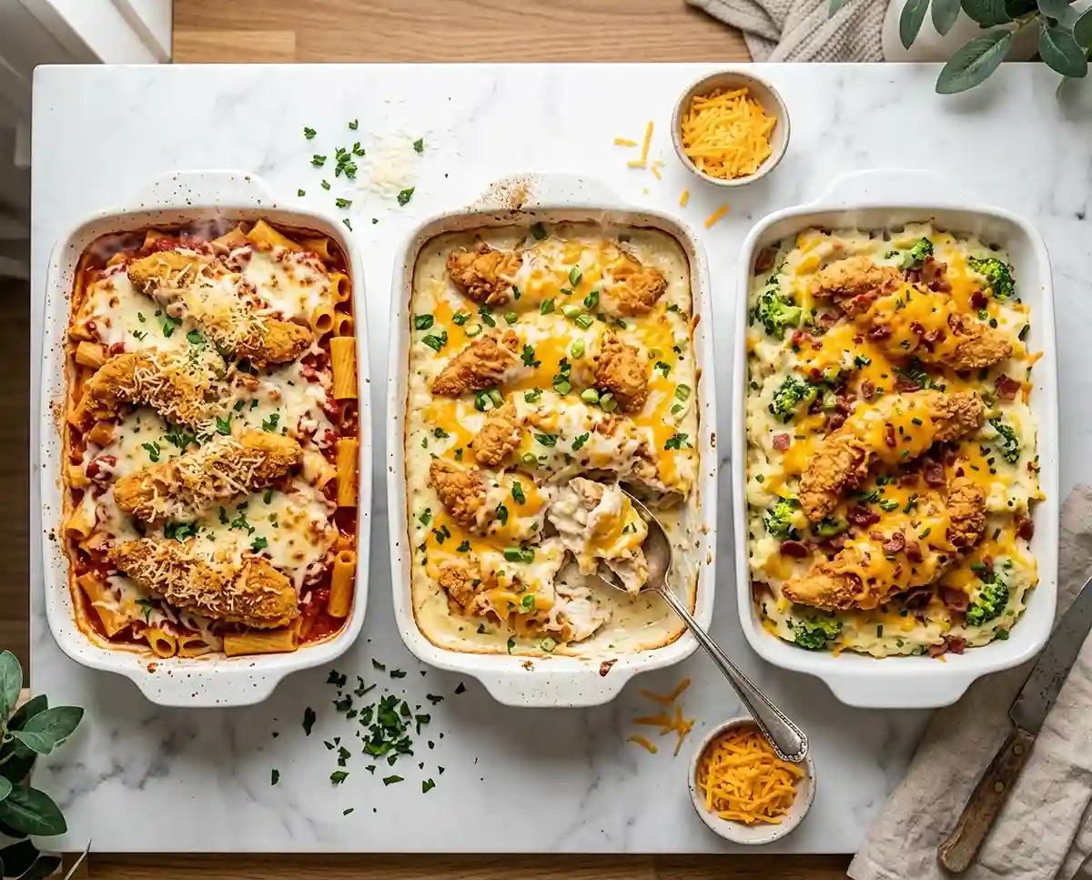 Best Frozen Chicken Tender Casserole Recipe (3 Cozy Ways) | Tasty At Home